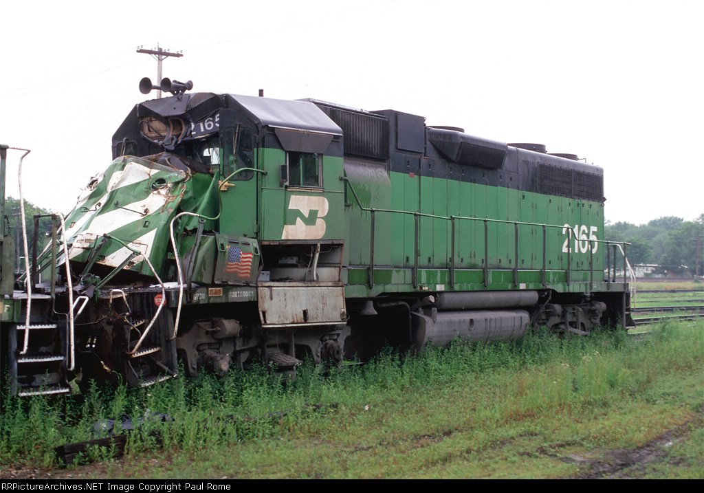 BN 2165 awaits repair